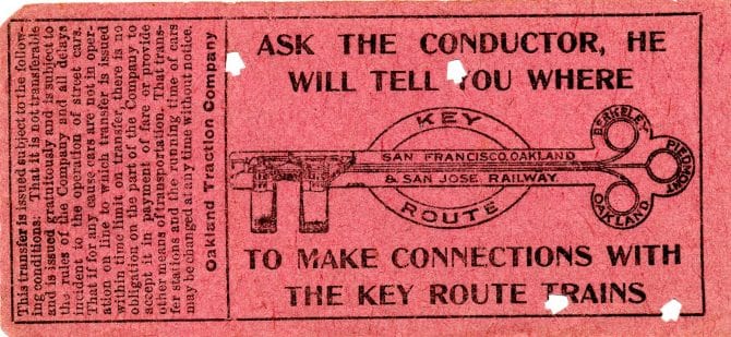 Key System Transit Lines records, 1906-1957 | Oakland Public Library